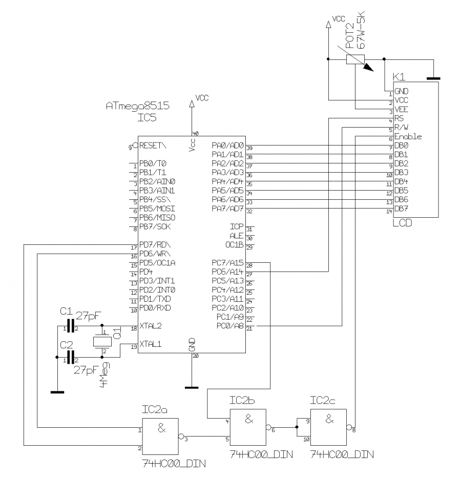 LCD-Modul am AVR – RN-Wissen.de